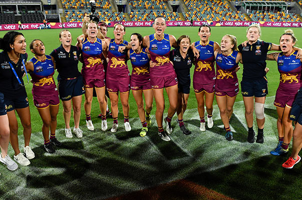 Brisbane Lions Womens Team Thankful For Austraffic Sponsorship